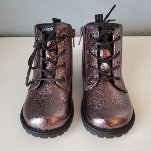 Sprox | Shoes | New Sprox Toddler Combat Boots Metallic Gun Metal ...